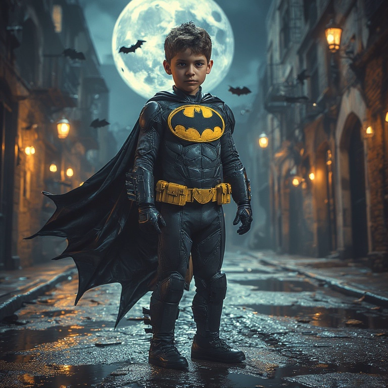 Step into the Night as Batman with Our Face Swap Tool